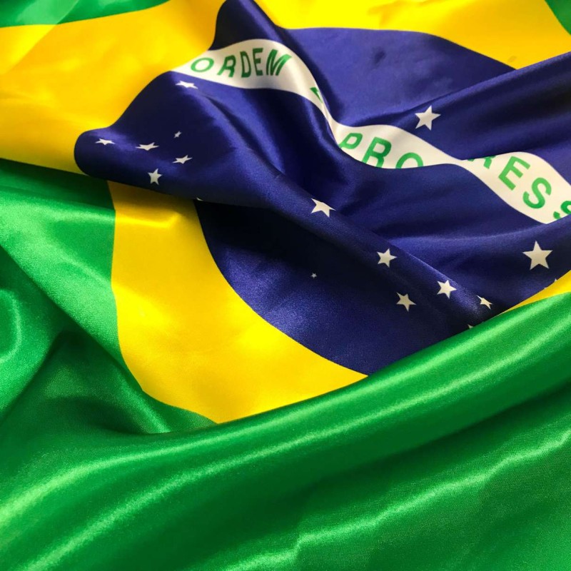 Bandeira do Brasil Pequena - 100% Poliéster - 0,75M X 1M - Variante 1 ...