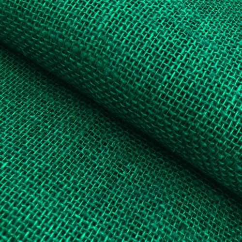 Juta Colorida - 100% Juta - 1,00m largura - Verde com ouro - JLM TECIDOS