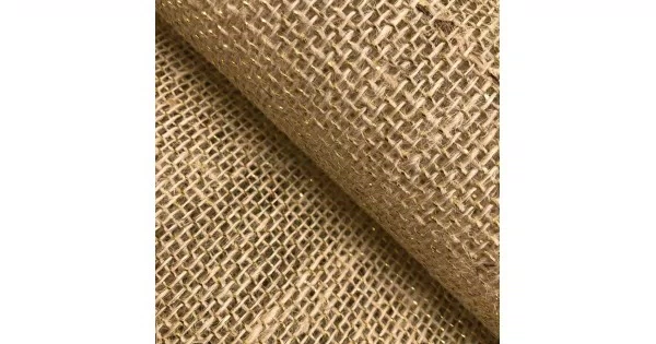 Juta Colorida - 100% Juta - 1,00m largura - Natural com ouro - JLM TECIDOS