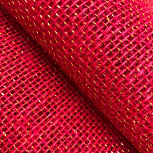 Juta Colorida Lisa - 1,00m largura - 100% Juta - Azul - JLM TECIDOS