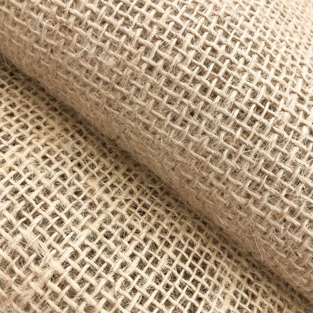 Juta Crua - 1,00m largura - 100% Juta - Natural - JLM TECIDOS