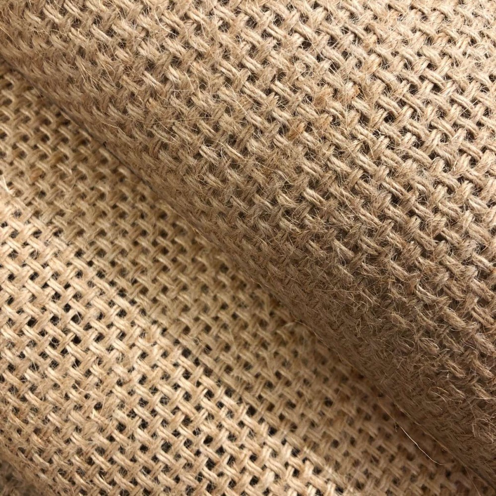 Juta Trançada - 1,50m largura - 100% Juta - Natural - JLM TECIDOS