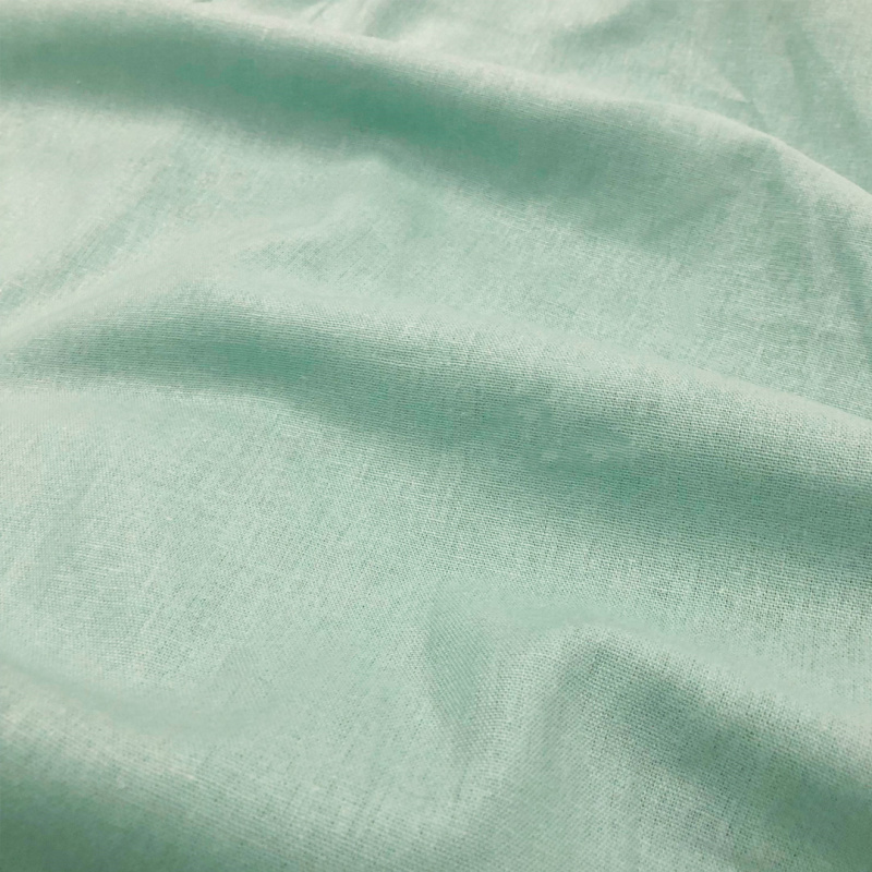 Linho Misto Liso Pré Lavado 55% Linho 45% Viscose 1,33m Largura - Verde ...