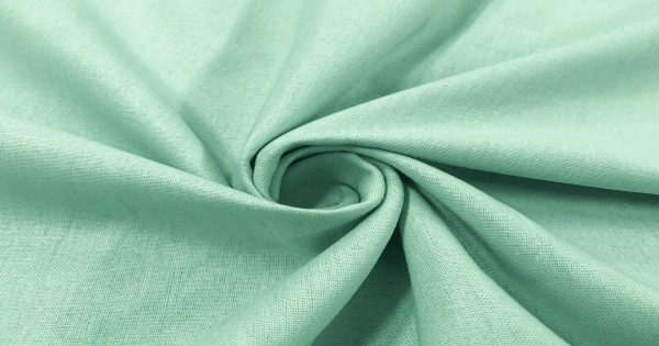 Linho Misto Liso Pré Lavado 55% Linho 45% Viscose 1,33m Largura - Verde ...