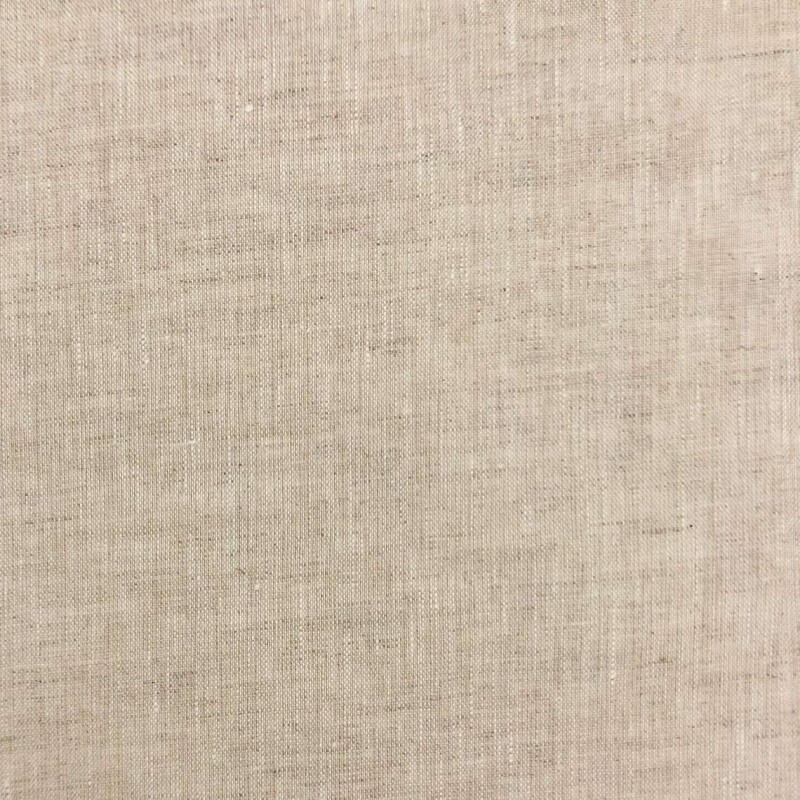 Linho Puro 100% Linho 1,40m Largura - Natural - JLM TECIDOS