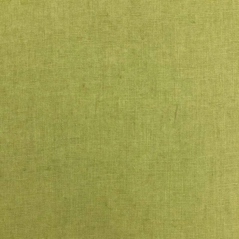 Linho Puro 100% Linho 1,40m Largura - Verde oliva - JLM TECIDOS