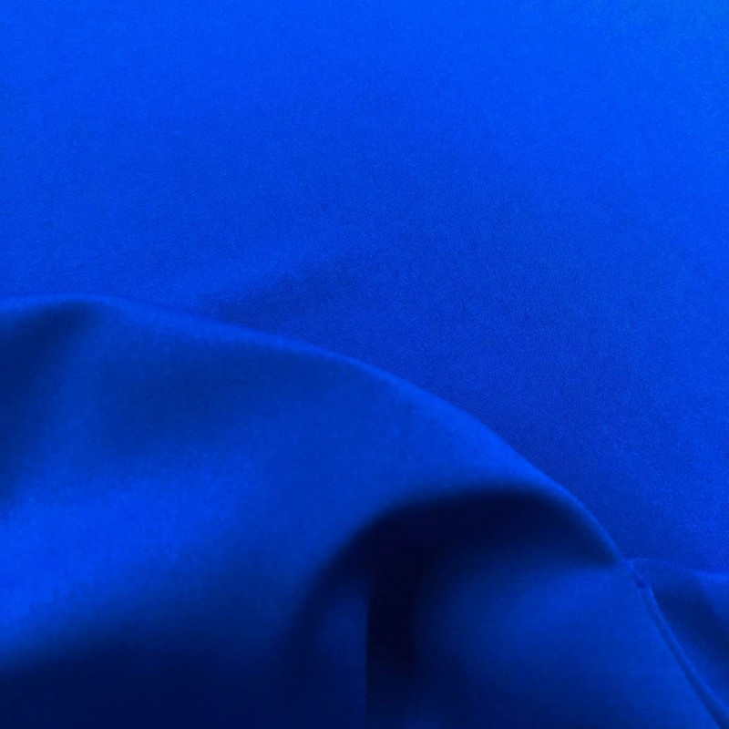 Microfibra Nacional Lisa (Tactel) - 1,60m largura - Azul royal claro ...