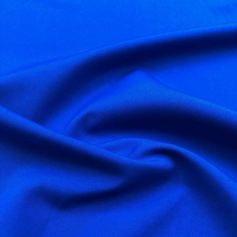 Microfibra Nacional Lisa (Tactel) - 1,60m largura - Azul royal claro ...