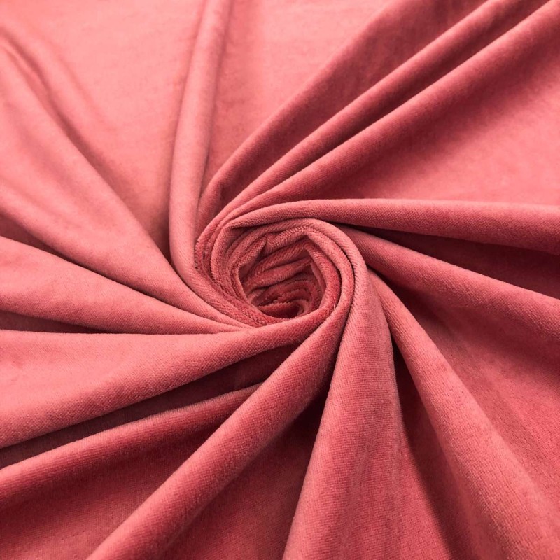 Plush Liso 100% Poliéster 1,60m Largura - Rosê - JLM TECIDOS