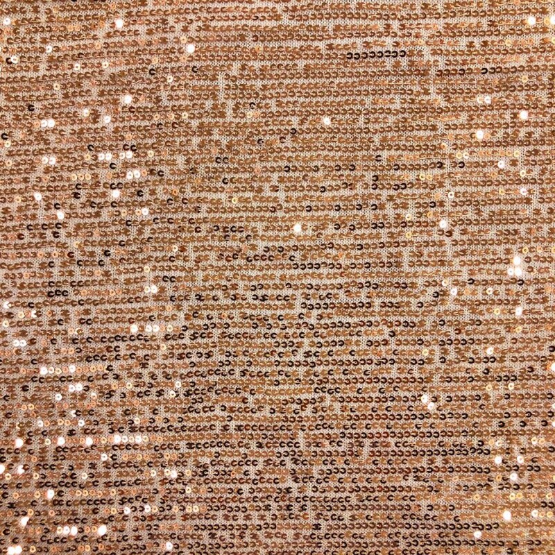 Tecido Paetê Bordado 98% Poliéster 2% Elastano 1,30m Largura - (f)bege ...