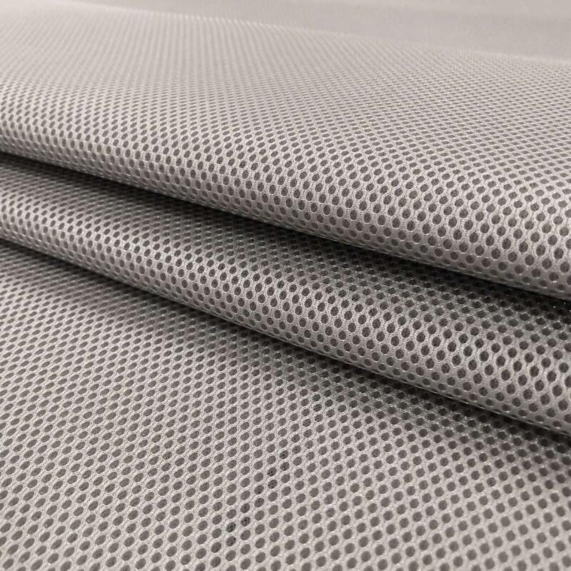 Tecido Tela Spacer 3D Mesh 100% Poliamida 1,55m Largura - Cinza claro ...