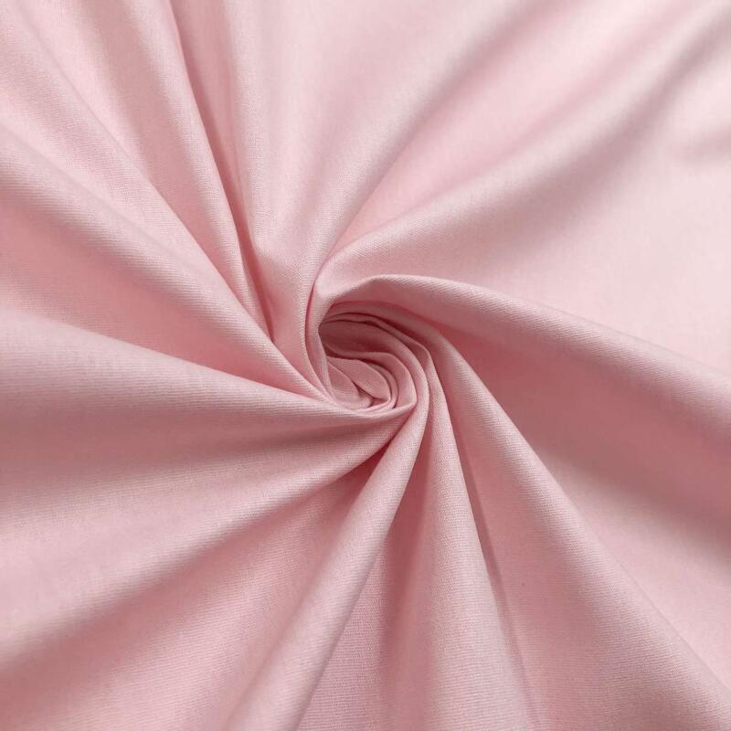 Tecido Tricoline Lisa 100% Algodão 1,50m largura - Rosa bebê - JLM TECIDOS